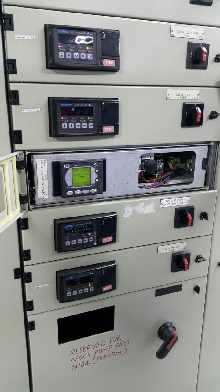 P&B protection relays s&i retrofit mv2 mcc panel - P&B -- P&B