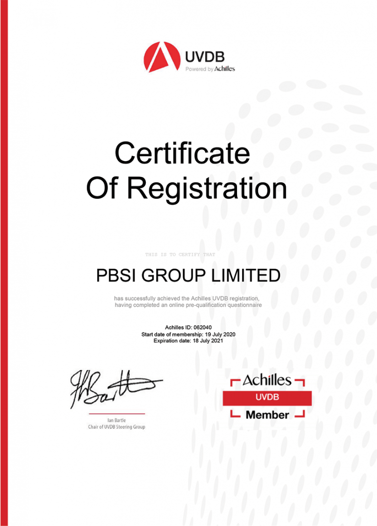 Certification - P&B -- P&B